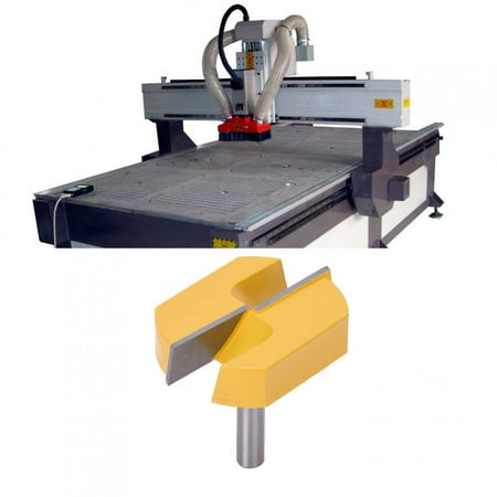 Woodworking Milling Cutter, 8x57mm High Hardness Trim Router Bit ...