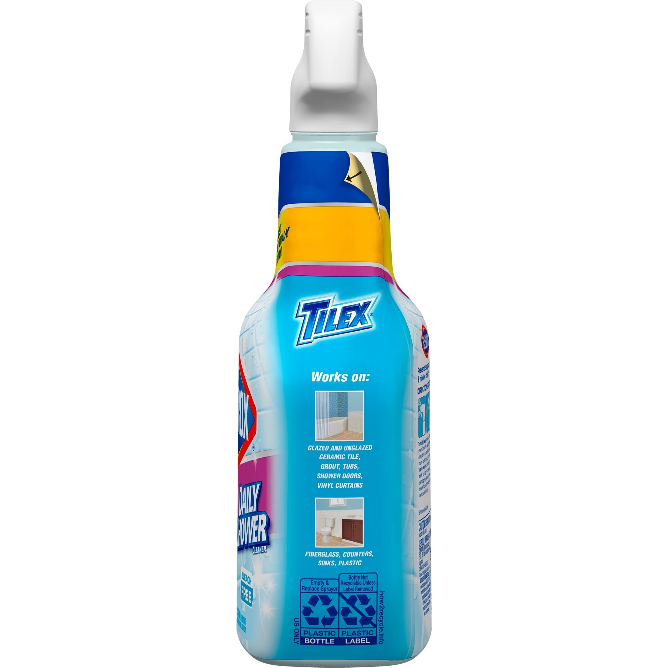 Clorox Plus Tilex Daily Shower Cleaner Spray 32 fl oz Bathroom and Tile Cleaning Without Scrubbing Walmart