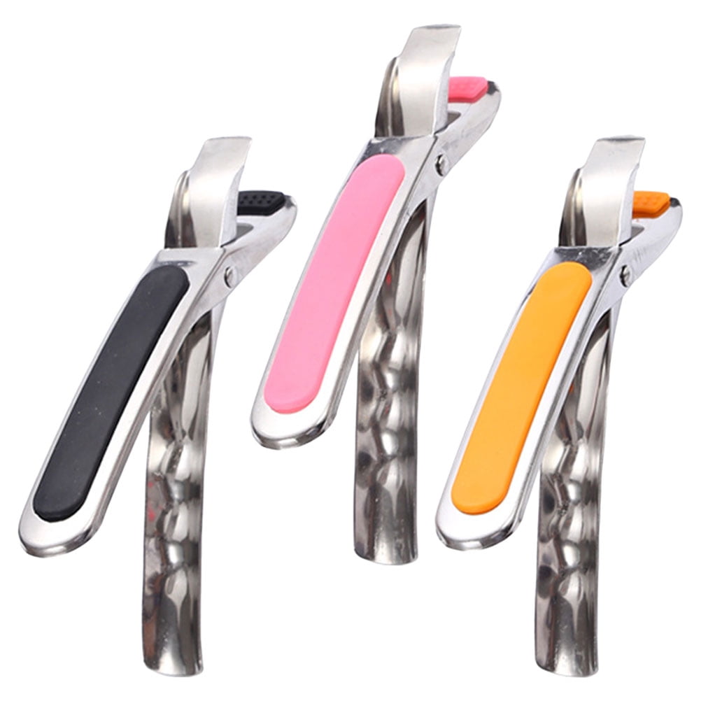 QUMIIRITY Stainless Steel Hot Plate Gripper Assorted Color Kitchen Bowl ...
