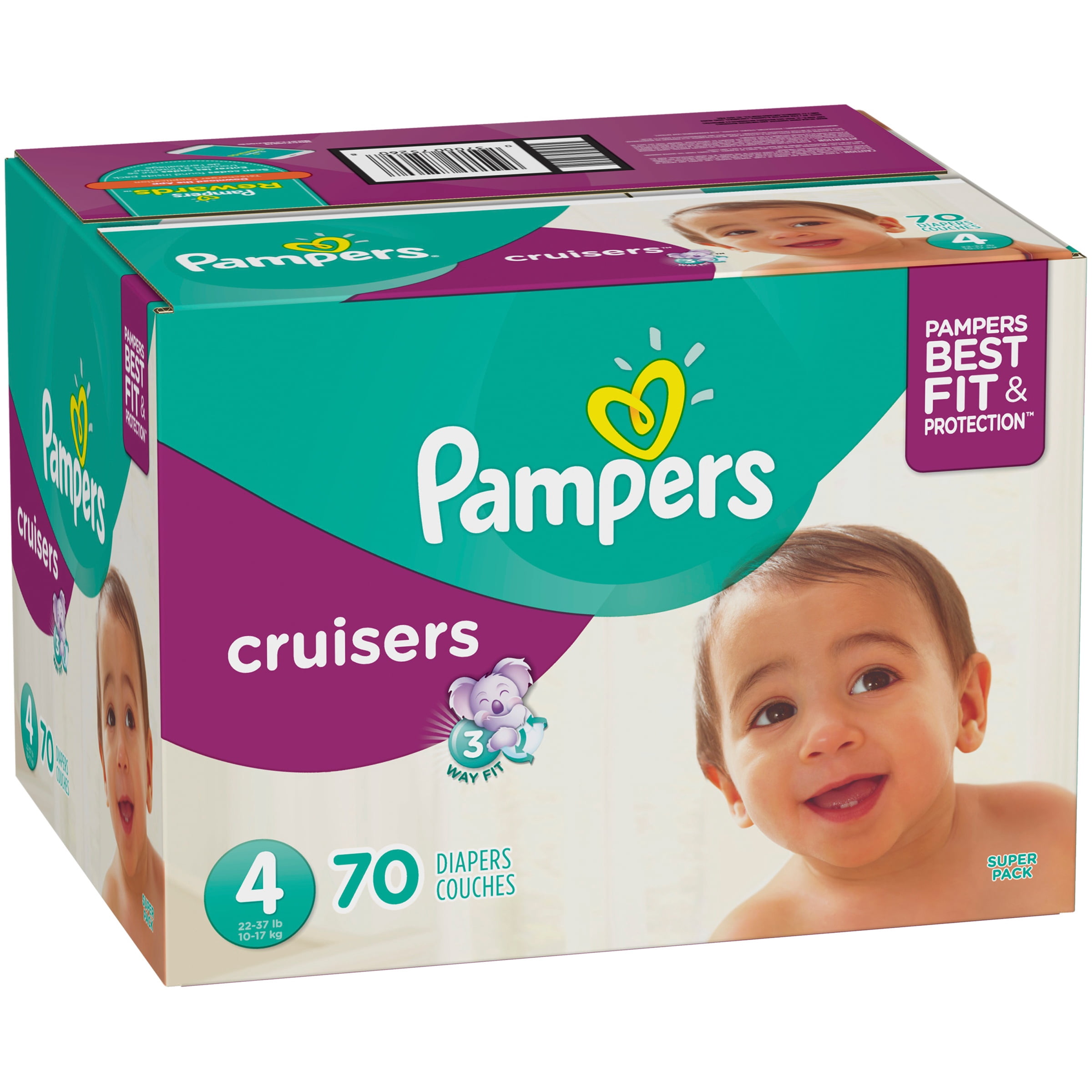 Pampers Cruisers Diapers Super Pack Size 4 70ct BrickSeek Pampers Cruisers Diapers Super Pack Size 4 70ct BrickSeek