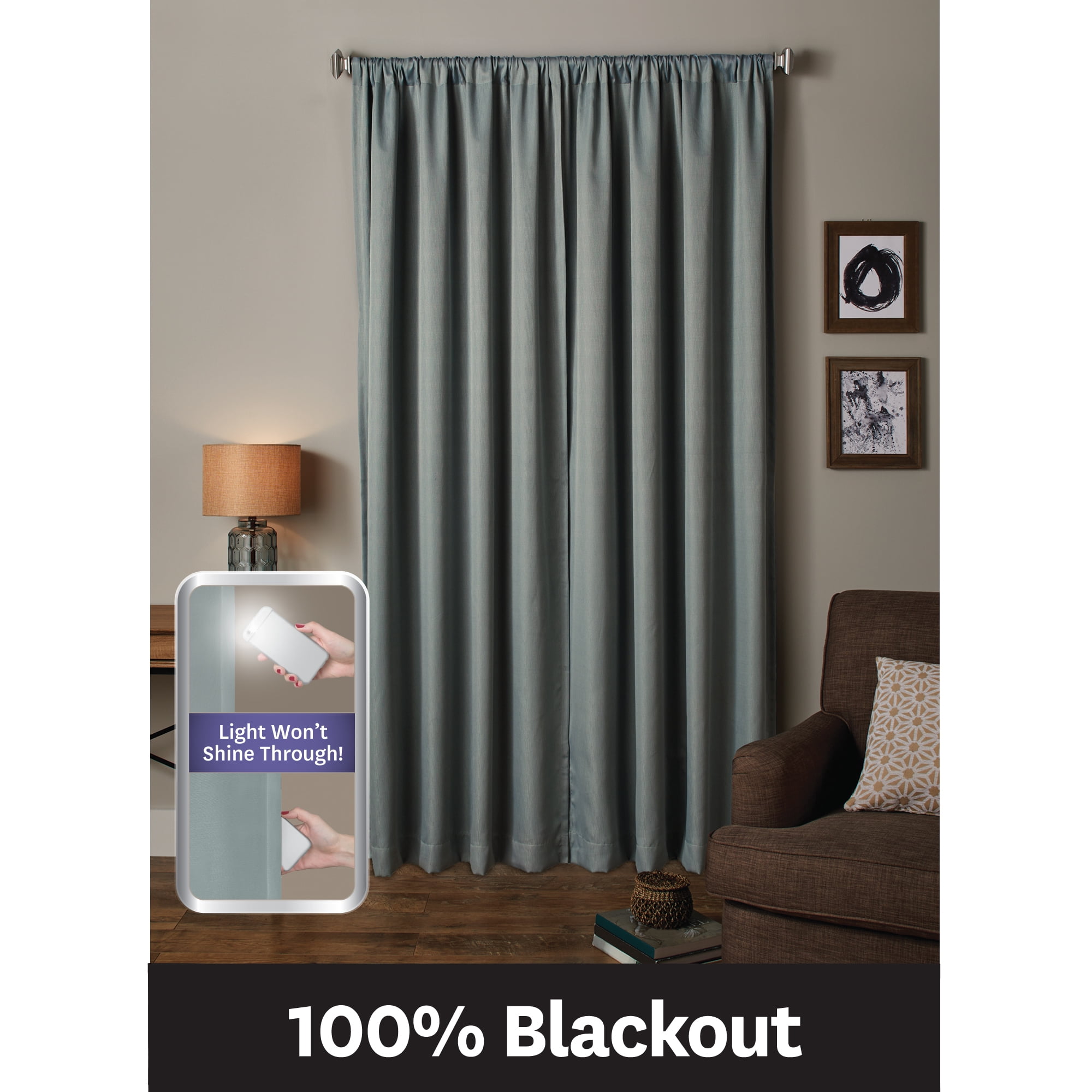 Better Homes and Gardens Ultimate Light Blocker 100 Percent Blackout ...