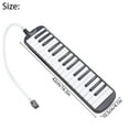 32 Keys Melodica Instrument, Piano Keyboard with Soft Long Tubes ...