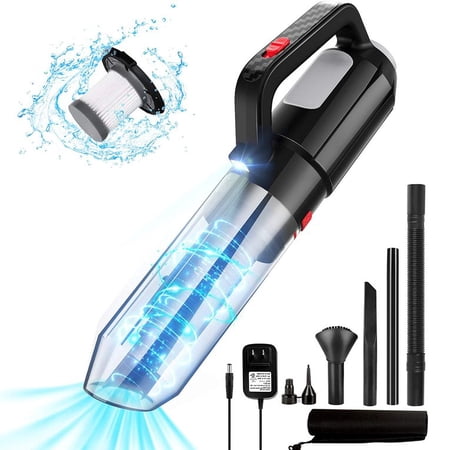 Multi-functional vehicle vacuum cleaner suction-blowing-charging multi ...