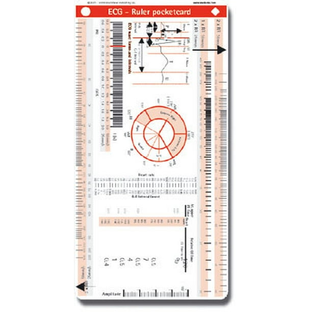 ECG Ruler Pocketcard - Walmart.com - Walmart.com