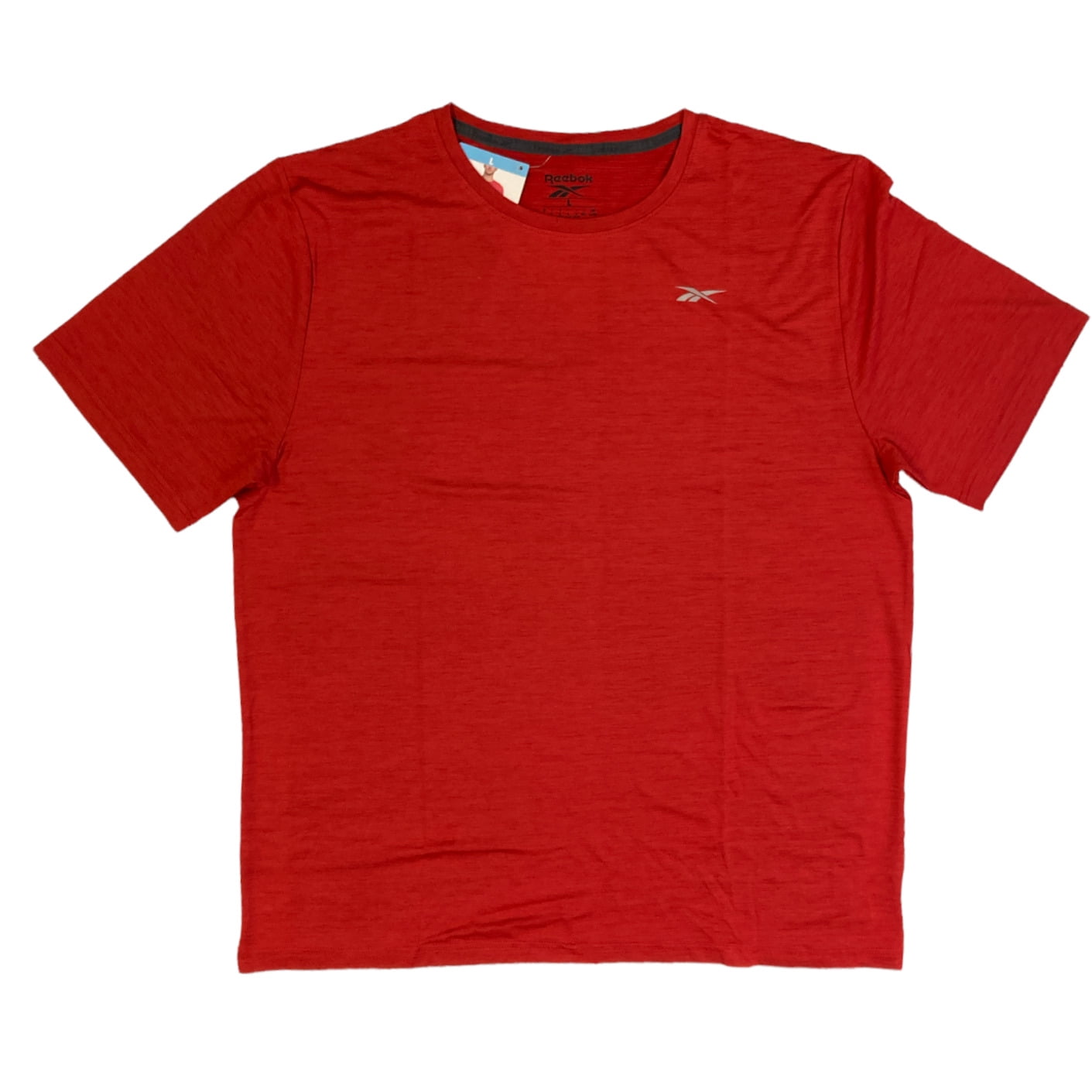 Reebok Men's Easy Fit SPEEDWICK Moisture Wicking Active Tee (Mars Red ...