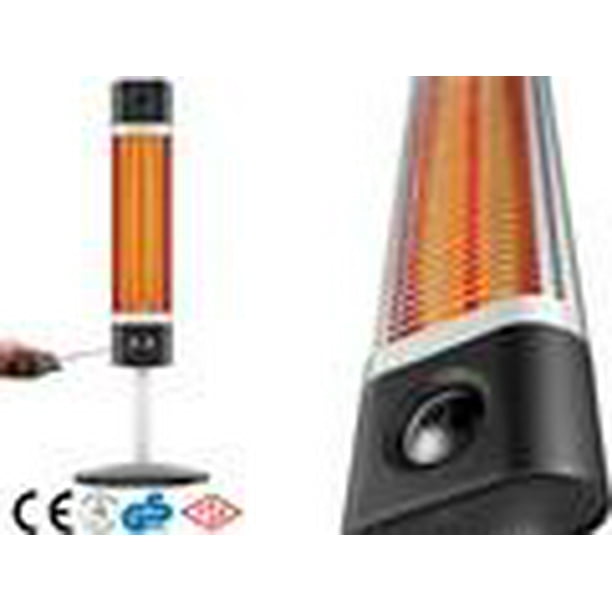 Veito CH1500RE Heater-Carbon Fiber Free Standing 120V Infrared Heater ...