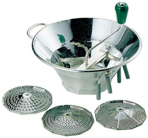 Matfer Bourgeat S3 Tin Plate 12-1/4" Food Mill - Walmart.com
