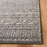SAFAVIEH Tulum Britton Moroccan Geometric Area Rug, 10' x 13', Dark ...
