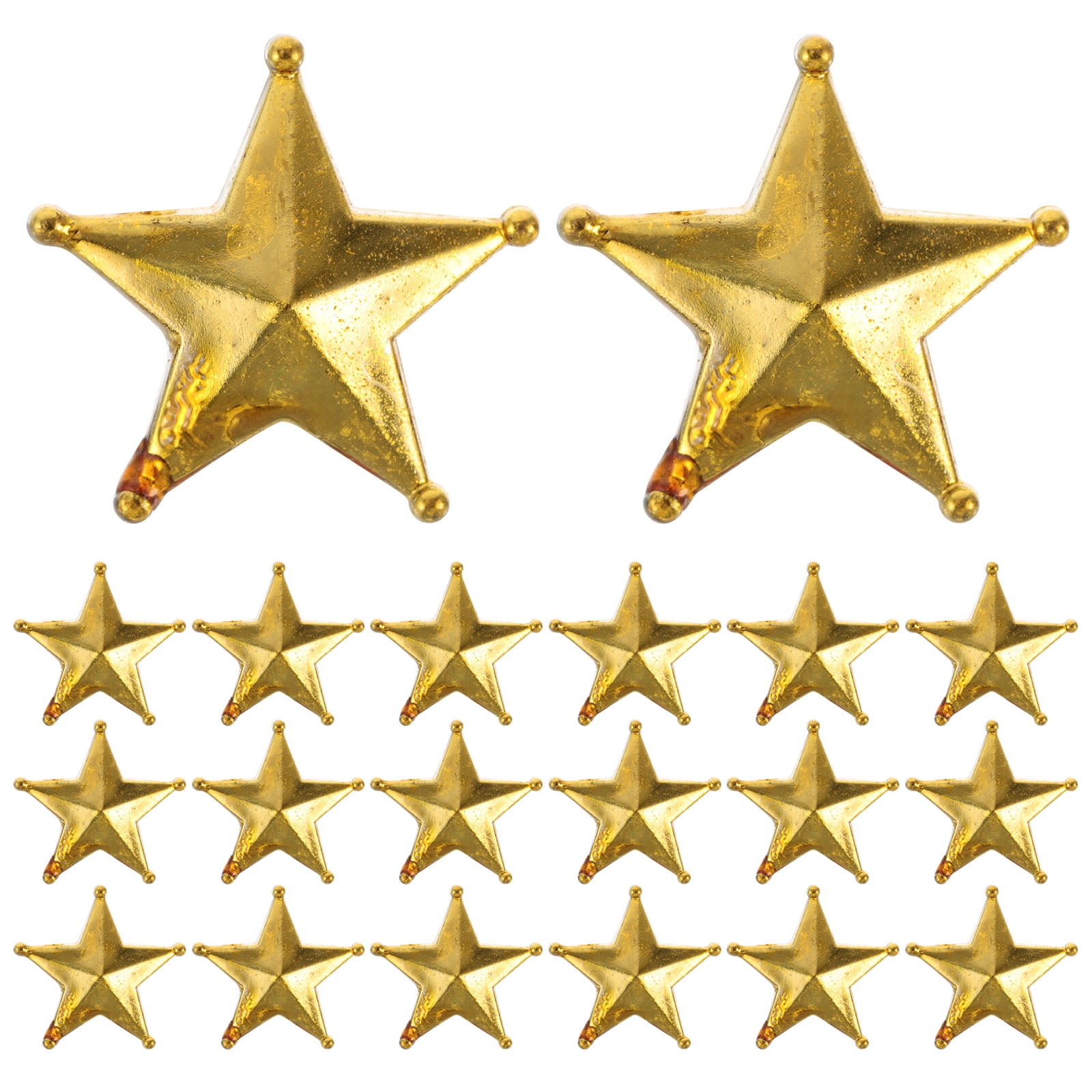 Click here for Ounona 50pcs Christmas Tree Topper Golden Star Sha... prices