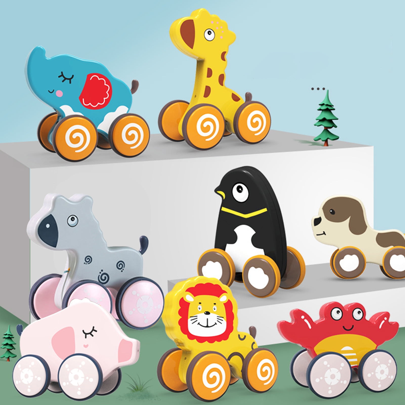 Cheers US Walk-A-Long Pull Toy| Award Winning Push Pull Toy For ...