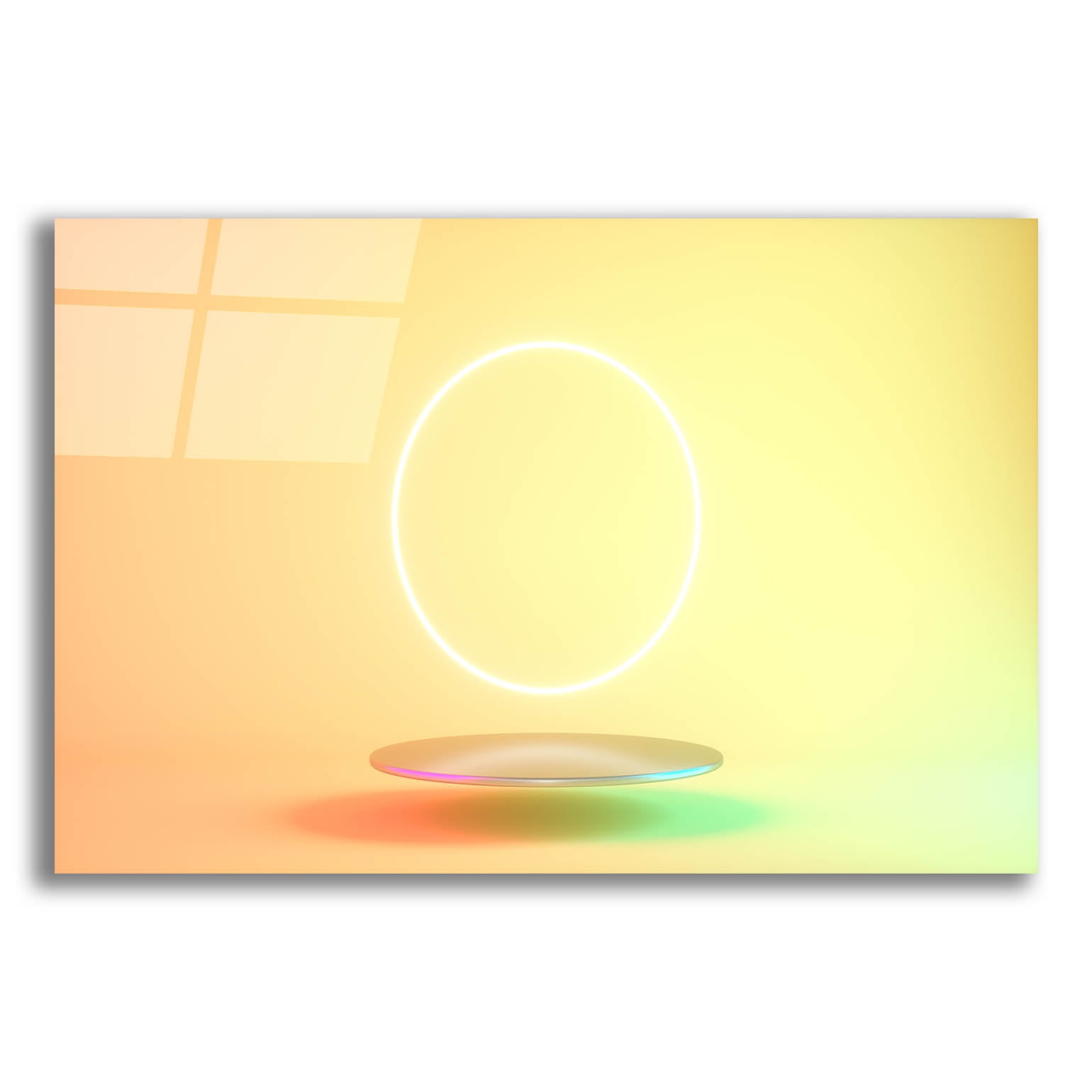 Epic Art 'The Fallen Sun' by Epic Portfolio, Acrylic Glass Wall Art, 24 ...