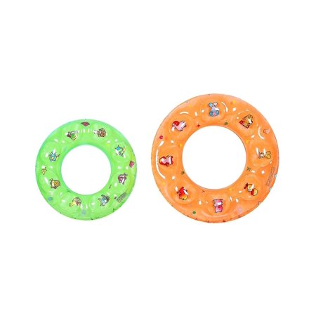 Double-layer Children's Swimming Ring Crystal Ring Water Supplies Pvc ...