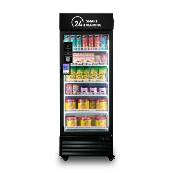 AI Smart Vending Machine 245-Capacity w/ Contactless Payment for Office ...