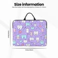 14in Laptop Interior Case Splash Resistant Dirt Smooth Zipper Portable ...