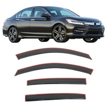 Ikon Motorsports In-Channel Window Visors for 2001-2006 Chevy Silverado ...