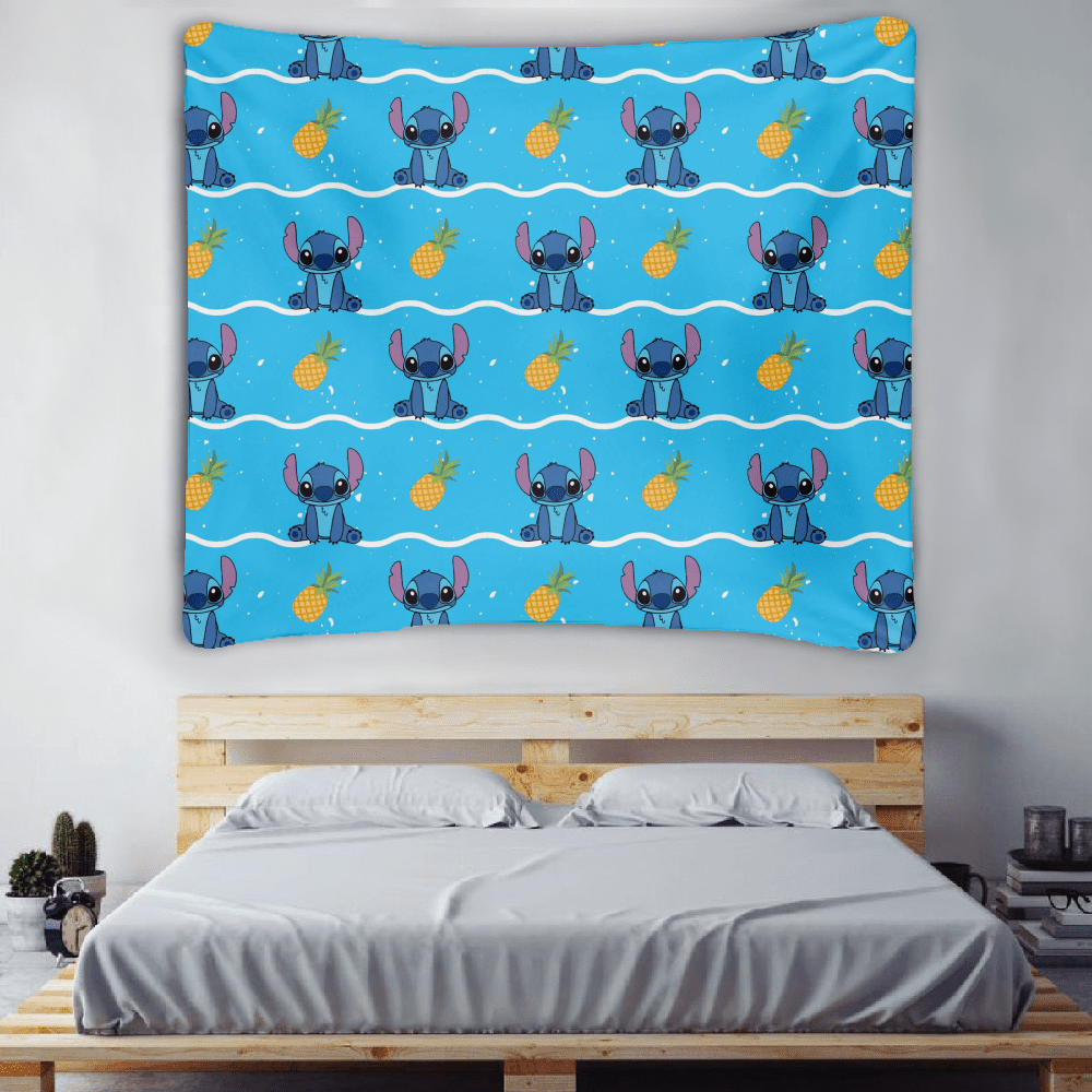 Stitch Hanging Backdrops Distinctive Practical Art Print Room Decor for ...