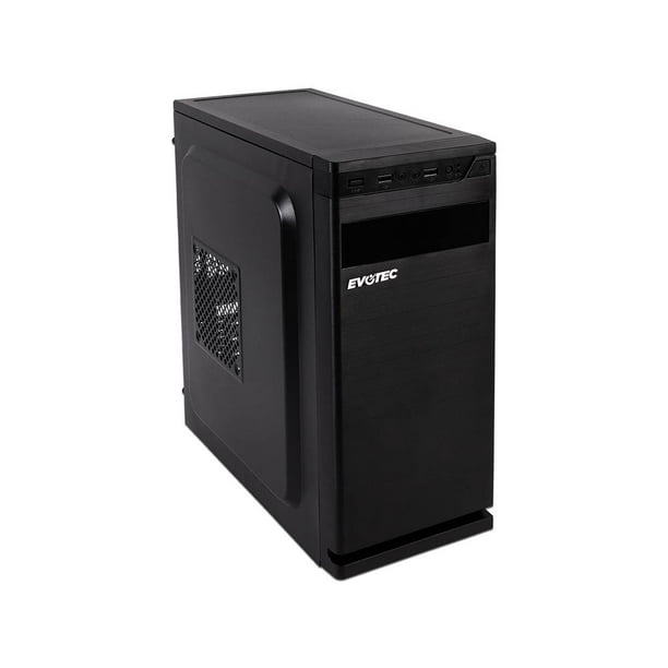 Gabinete Evotec EV-1015, ATX, Fuente Poder de 600W. Color Negro. Evotec EV-1015 | Bodega Aurrera ...