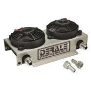 Derale Performance 16826 Gray/Black High Output Dual Radiator Fan ...