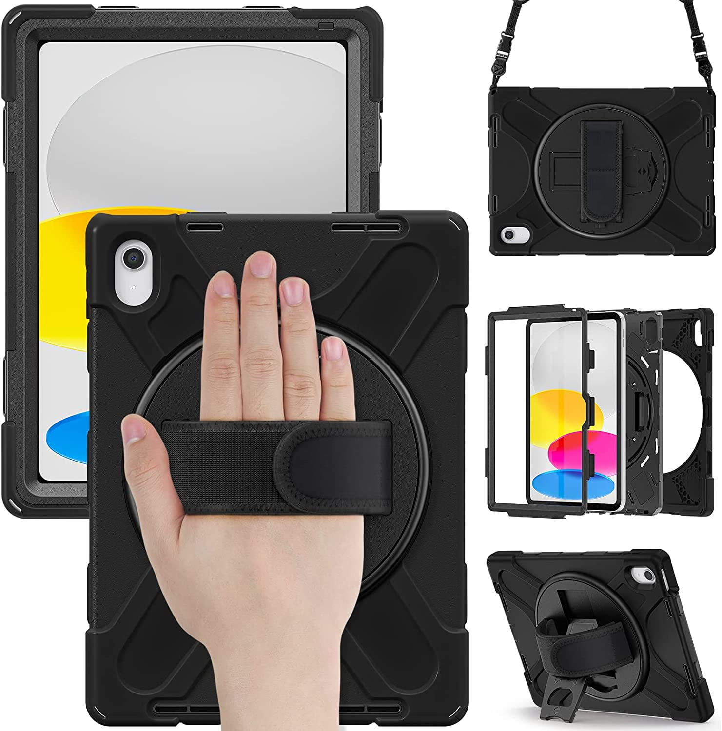 Case for iPad 10th Generation 10.9 inch 2022 Tablet Case Shockproof ...