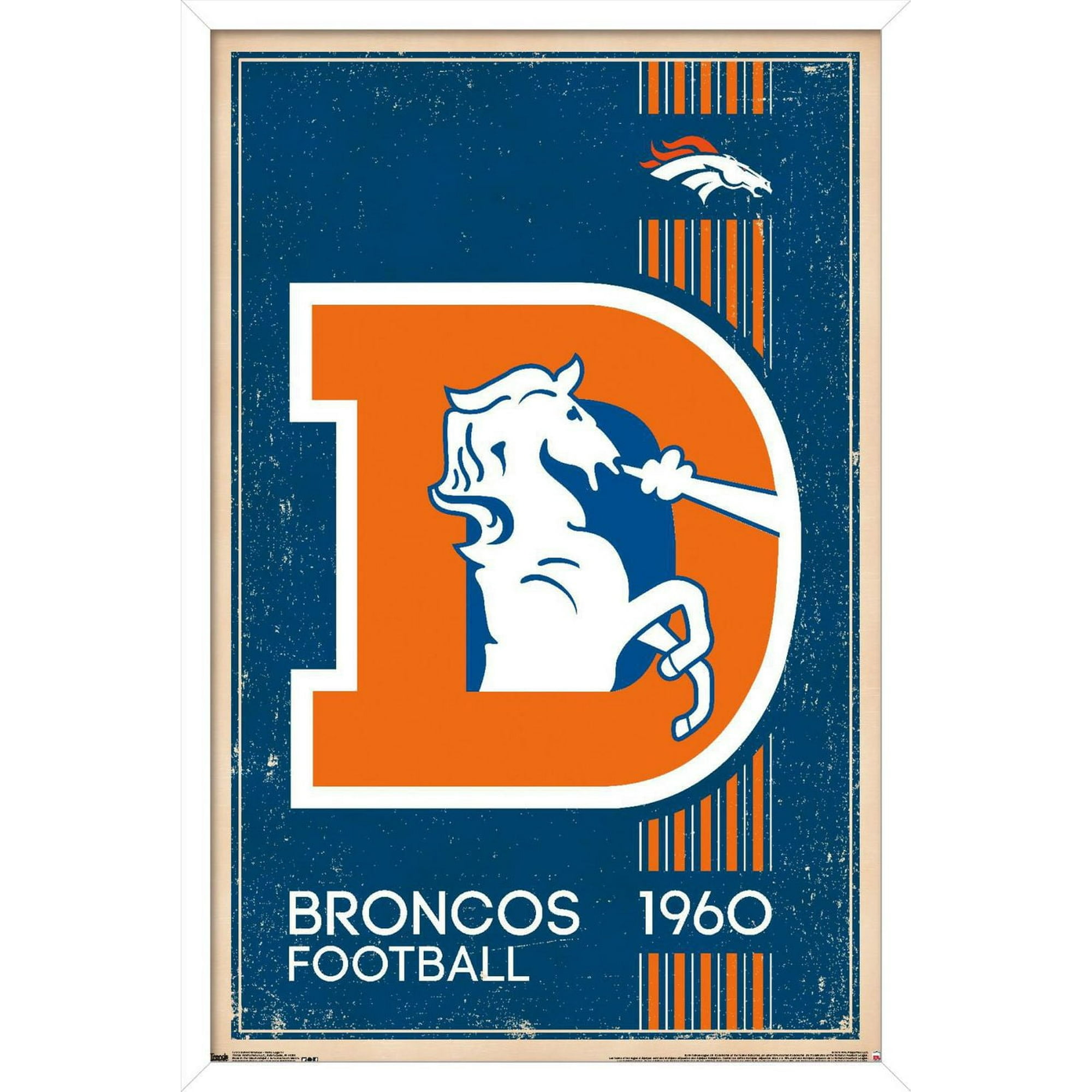 Click here for Trends International Nfl Denver Broncos - Retro Lo... prices