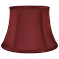 Faux Silk Bell Lamp Shade, 7" Top, 10" Bottom, 7" Slant Golden Taupe ...