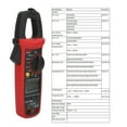 UNI-T UT204+ Digital Clamp Meter 600A True RMS Multimeter with NCV, Amp ...