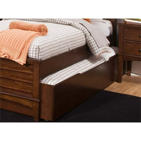 Liberty Furniture Chelsea Square Twin Trundle Unit in Tobacco | Walmart ...