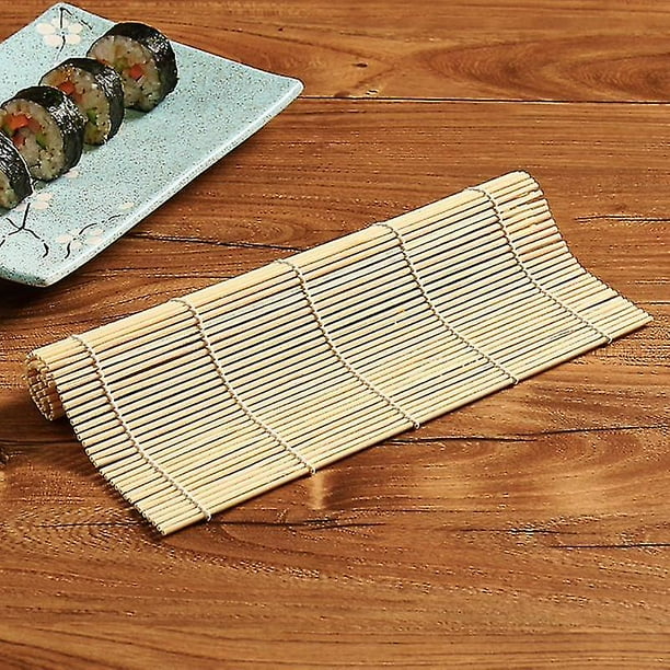 Bamboo Sushi Mat Non-stick Sushi Rolling Roller Hand Maker Sushi Tools ...