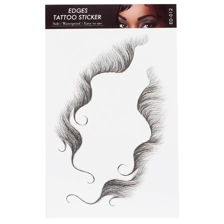 Waterproof Fake Hairline Sticker Women Natural Edge Hair Tattoo Hair ...