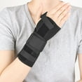 Breathable Wrist Brace Built in Metal Splint for Men Women Sport Injury ...