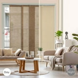 "GoDear Design Adjustable Sliding Panel Track Blind for Living Room and ...