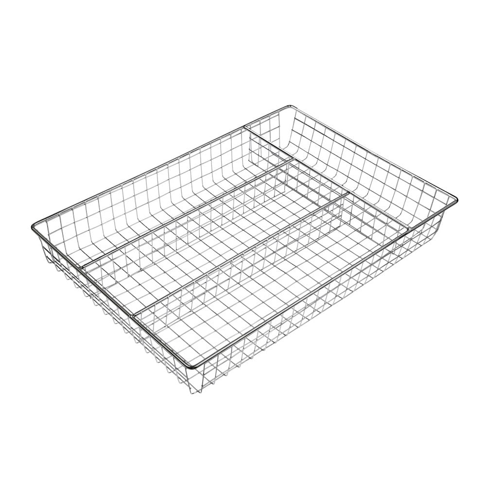 Metal Wire Chrome Plated Kitchen In-Drawer Serving Utensils, Flatware ...