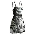 Cat Moon Phases Tattoo Design Slip Dress Dresses For Woman Fairy Dress ...