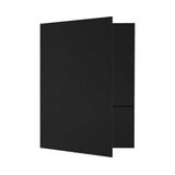 LuxPaper 9x12 Presentation Folder, Black Linen, 500/Pack - Walmart.com
