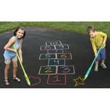 Walkie Chalk Stand Up & Draw, Kids Sidewalk Chalk Kit Toy in Tropical ...