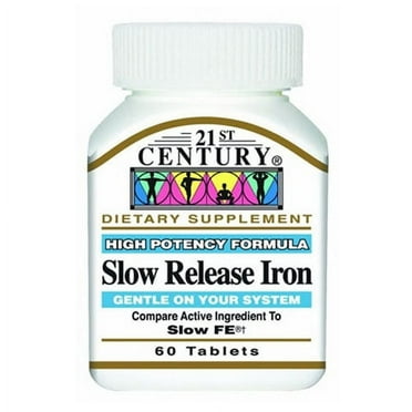 Fergon High Potency Iron Supplement Tablets with Ferrous Gluconate ...