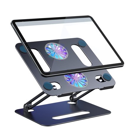 Laptop Desk Tablet Stand With Doulbe Cooler Fan | Walmart Canada