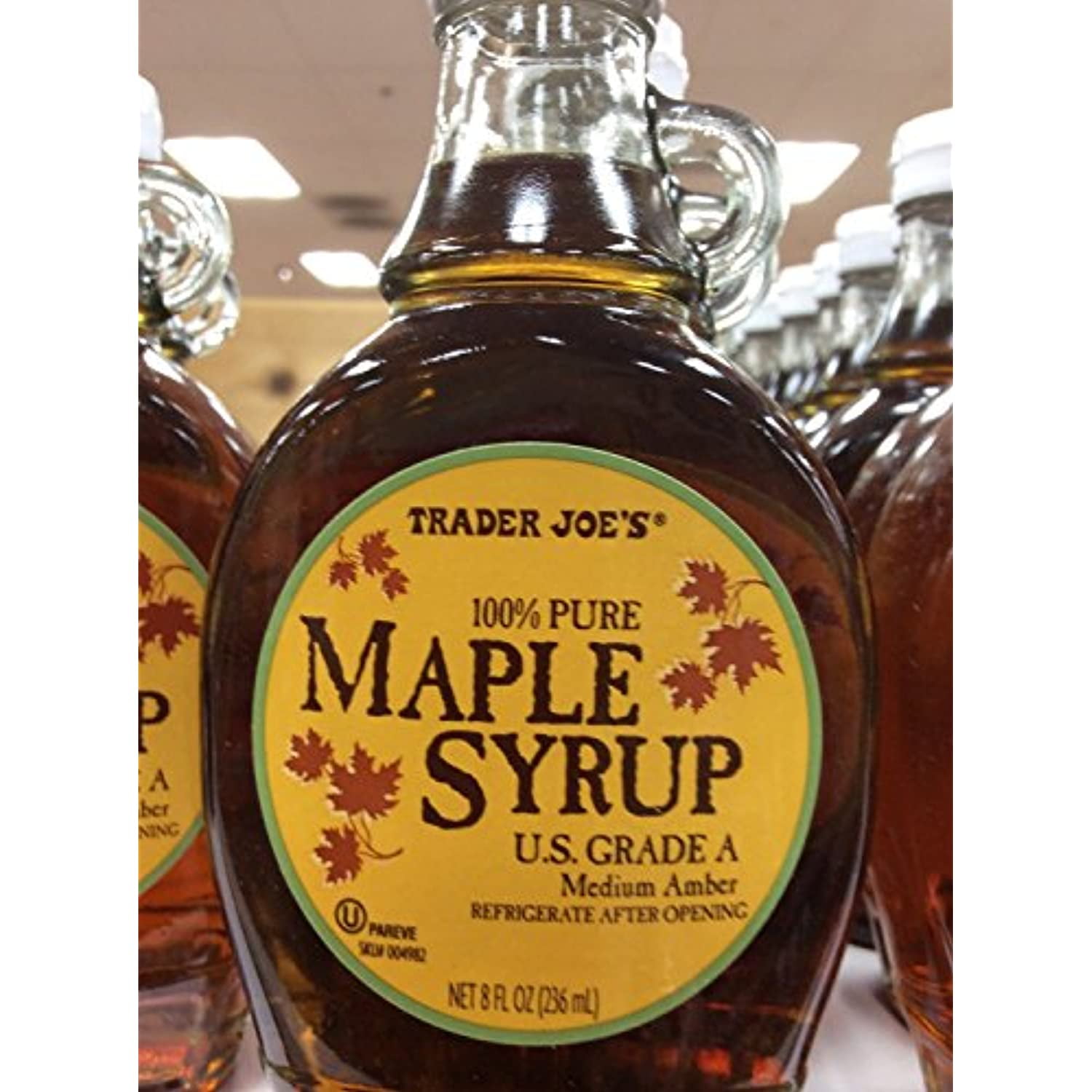 TJ 100% Pure Maple Syrup - U.S. Grade A - Walmart.com