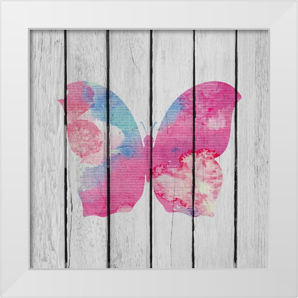 Kimberly, Allen 26x26 White Modern Wood Framed Museum Art Print Titled ...