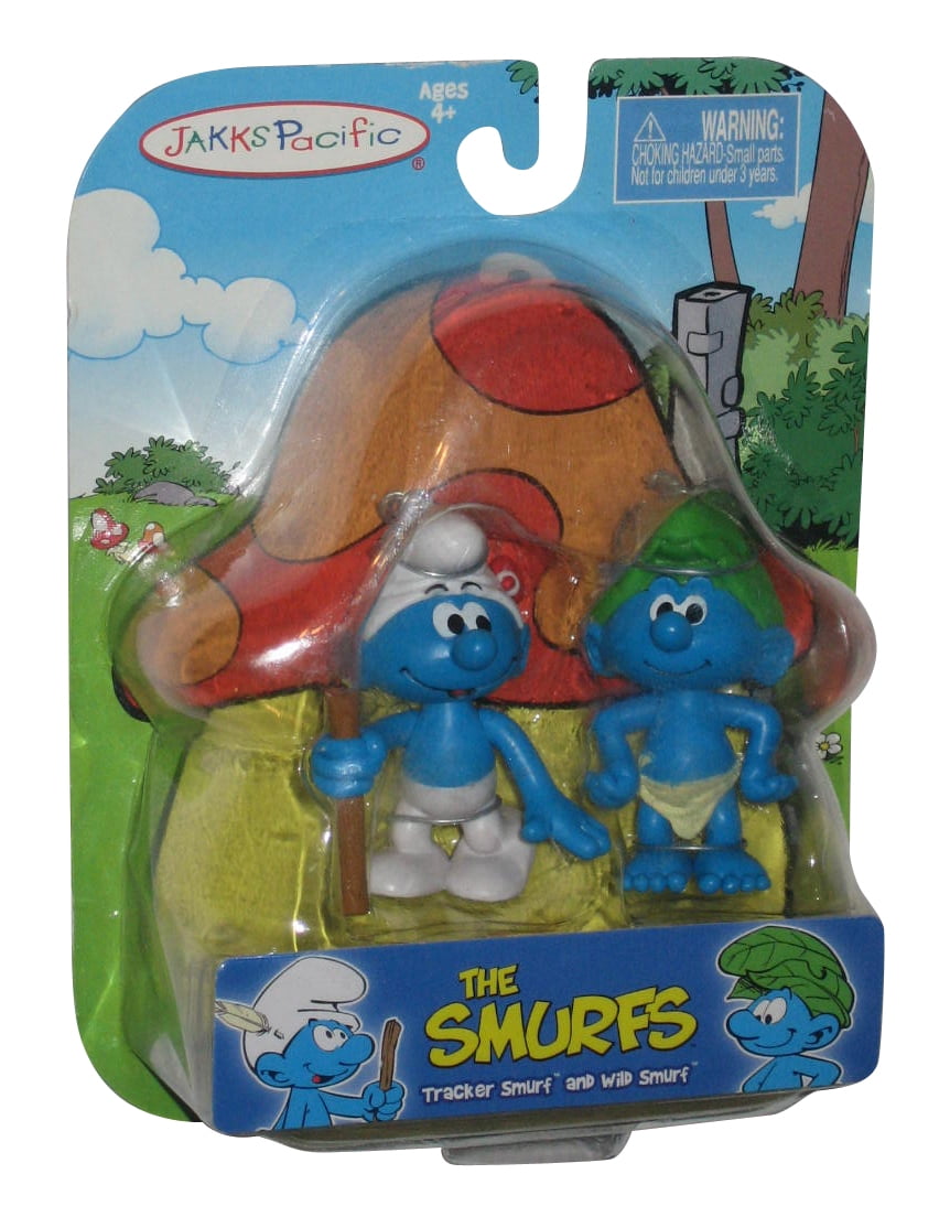 The Smurfs Tracker & Wild Smurf Jakks Pacific Figure Pack Set - Walmart.com