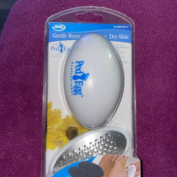 Ped Egg The Ultimate Foot Callus File Smooth Beautiful Feet Pedicure ...