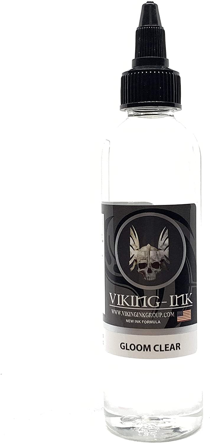 Viking Ink Professional mixer for tattoo GLOOM CLEAR 4oz (120ml ...