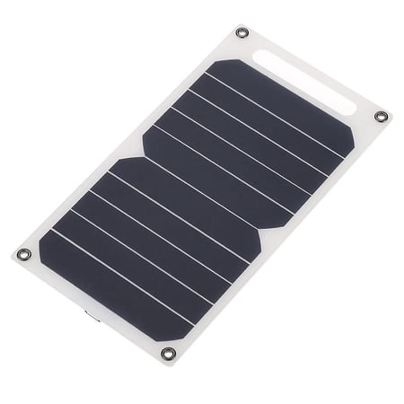 Solar Panel Charger, Portable Slim Solar Panel For Cell Phone Camping ...