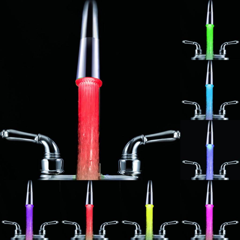 de Agua LED cambia color Según La Temperatura Del Agua para Frío, Azul ...