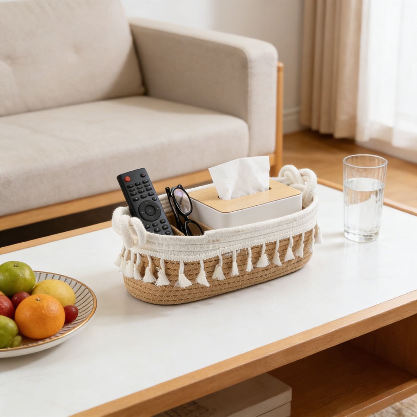 Click here for Amzcrzy Polyester Storage Basket Makeup Perfume St... prices