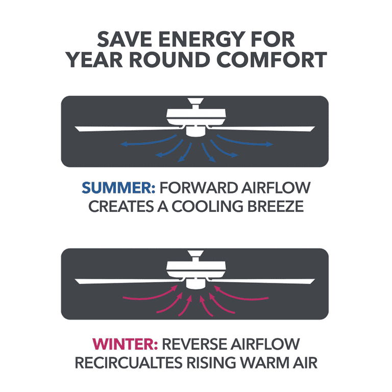 Reverse Ceiling Fan In Summer | Shelly Lighting