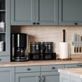 Yangbaga 304 Stainless Steel Coffee Containers with Shelf,2 x 66 oz ...