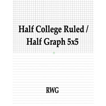 Graph Paper 5x5: 150 Pages 8.5 X 11 (Paperback) - Walmart.com