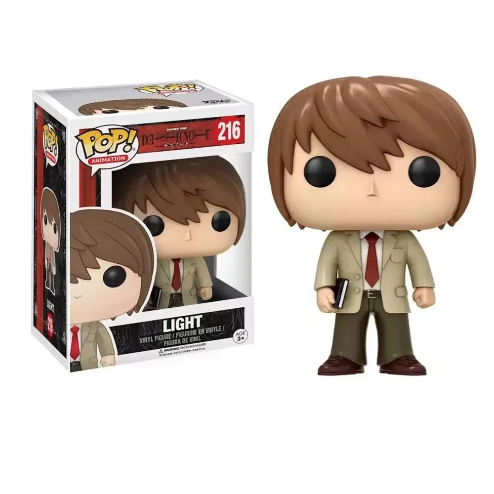 New Arrival Funko Pop Death Note Light 216 Ryuk 217 218 L With Cake 219 Action Figure Toy Collectible Vinyl Dolls Movie Toys Wangyu Other