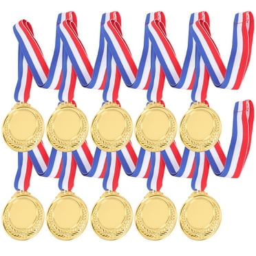 Chocolate Winner Medals, Award Medal Necklaces, Gold Metal Ribbon Candy ...